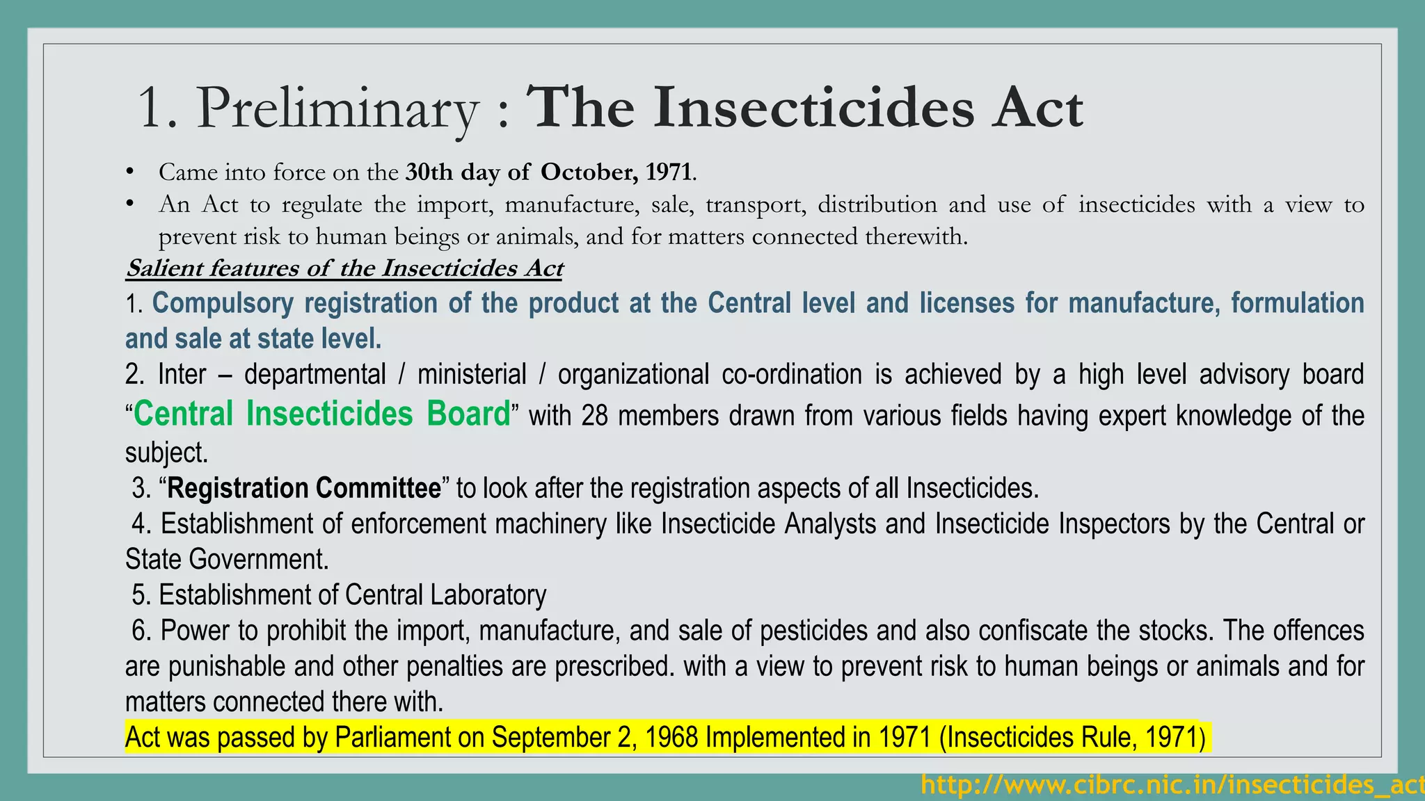 INSECTICIDE LAWS AND REGULATIONS.pptx