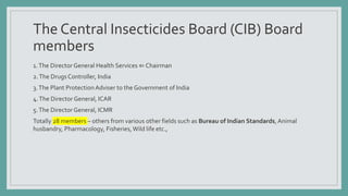 INSECTICIDE LAWS AND REGULATIONS.pptx