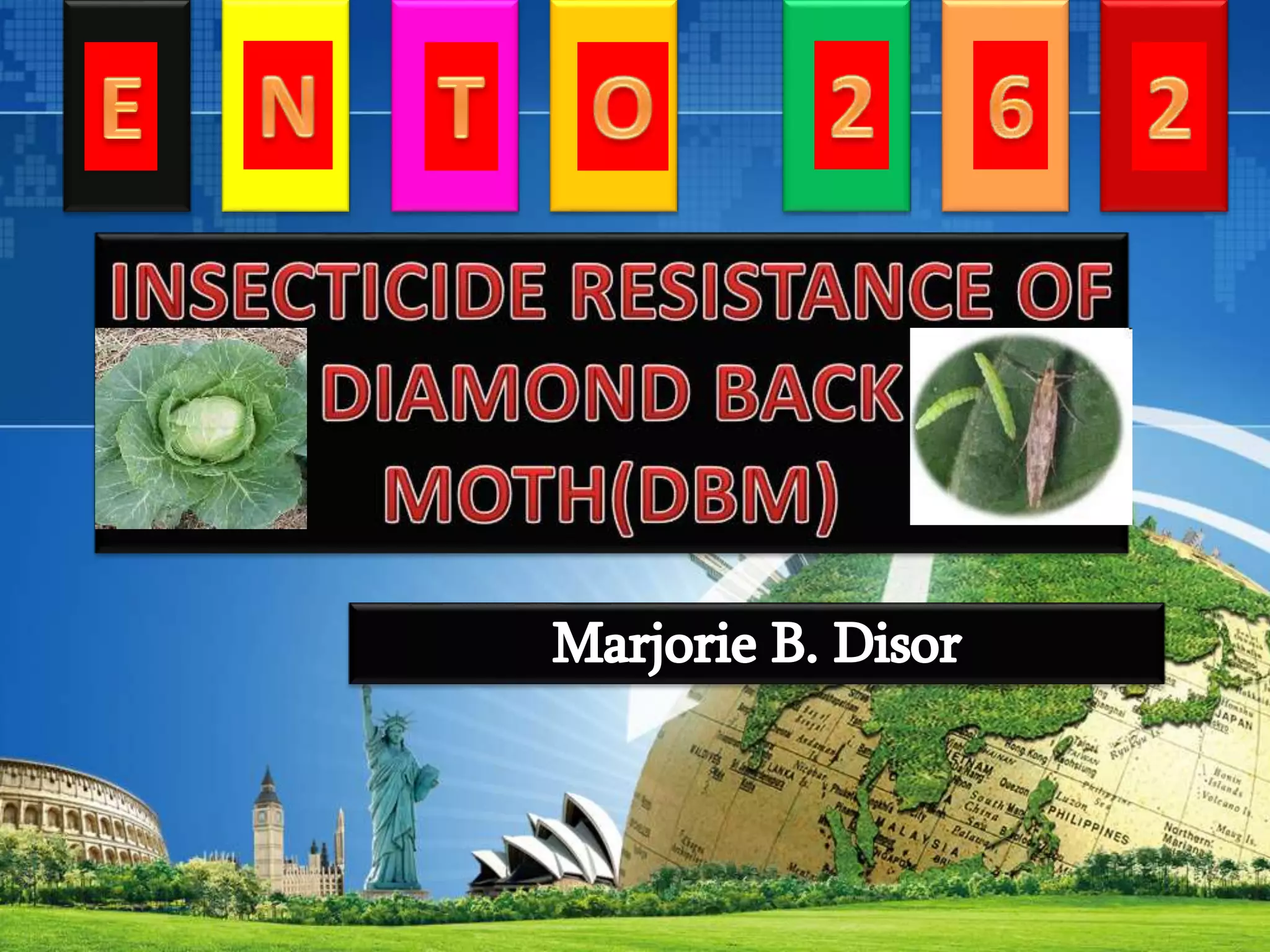 Insecticide resistance of dbm | PPT