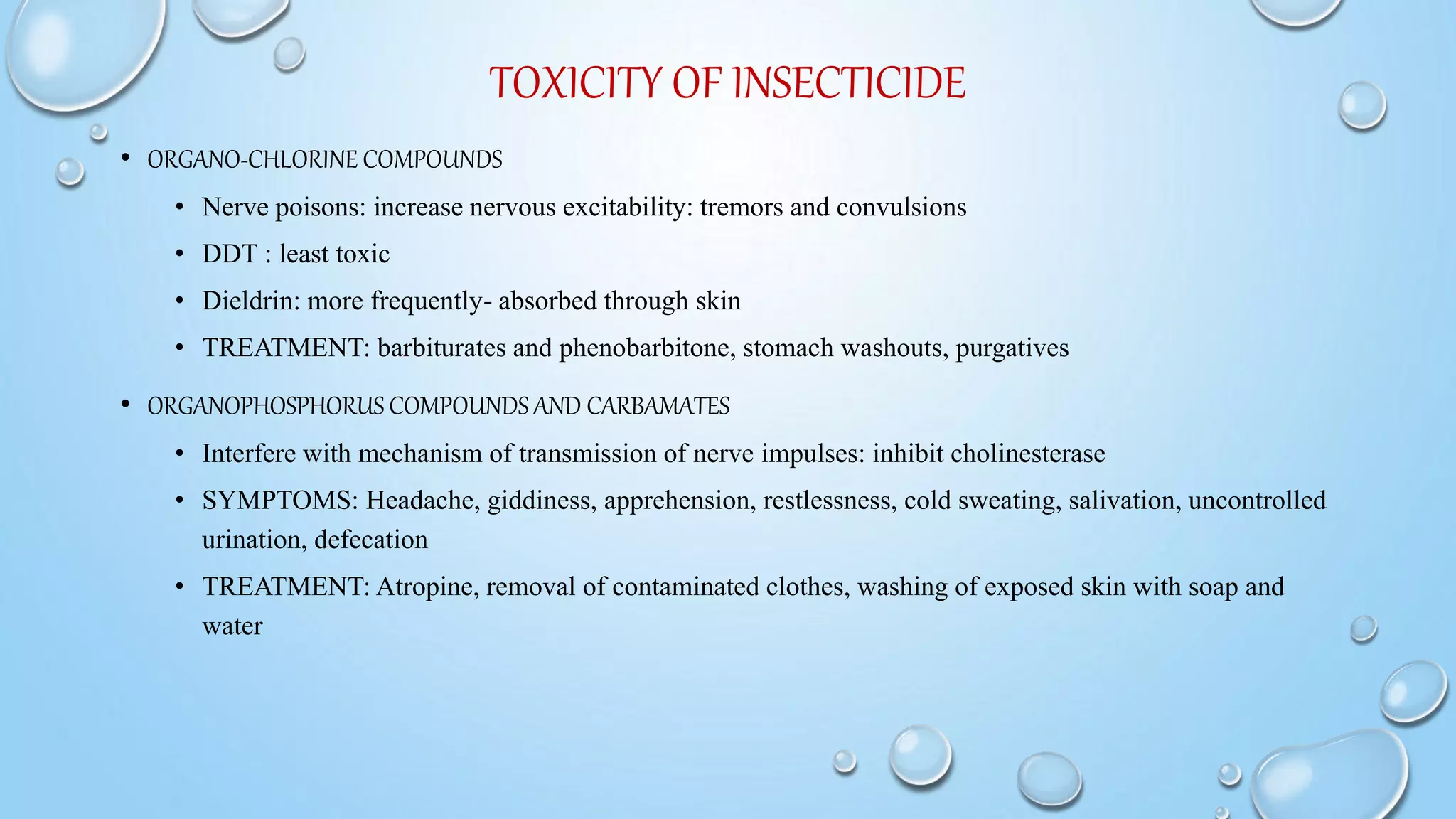 Insecticides | PPTX