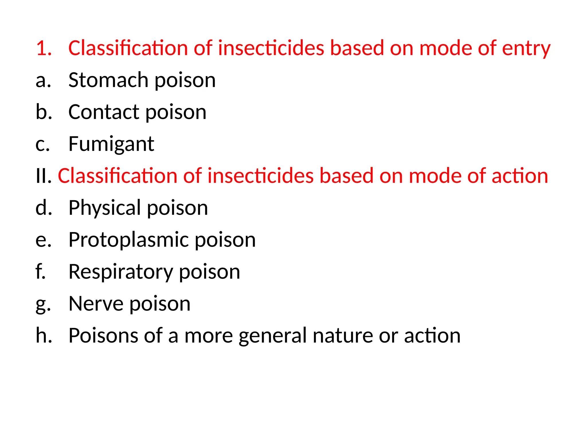 Insecticides - classification - mode of action.pptx