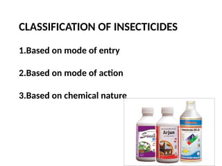 Insecticides - classification - mode of action.pptx