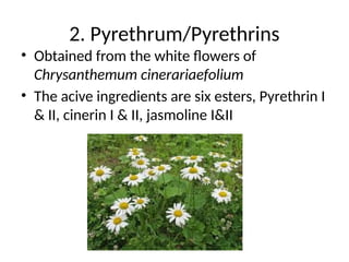 Insecticides - classification - mode of action.pptx