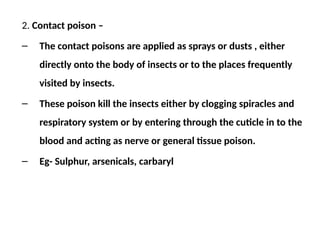 Insecticides - classification - mode of action.pptx