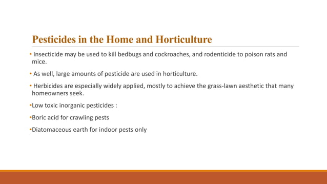Insecticides and pesticides.pptx | Agriculture | Industries