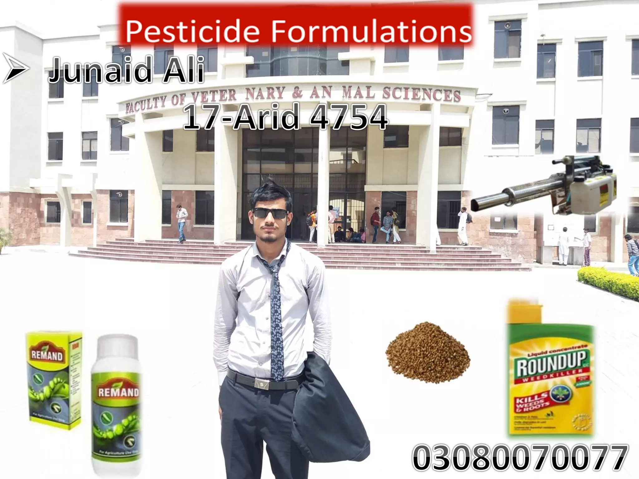 Insecticides formulations by Junaid Ali | PPT