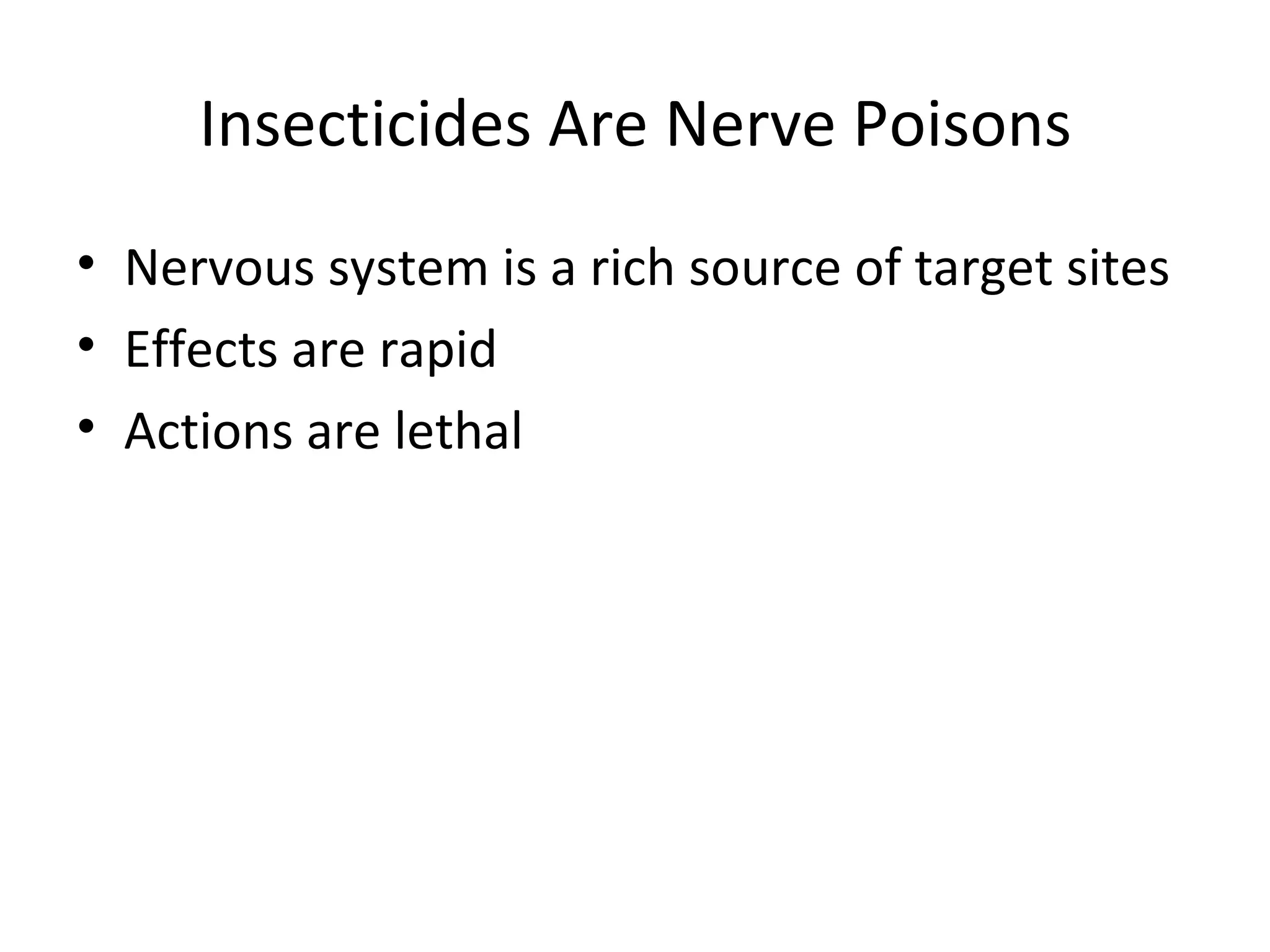 Insecticide Toxicology Ottea | PPT