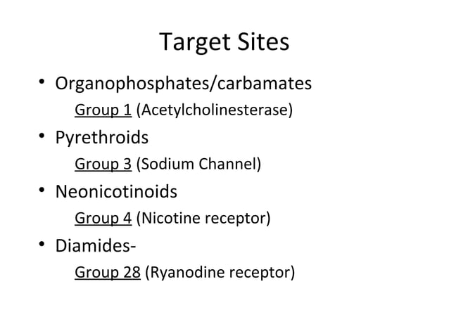 Insecticide Toxicology Ottea | PPT