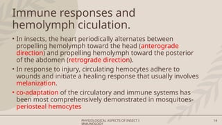 Physiological aspects of insect Immunology | PPT