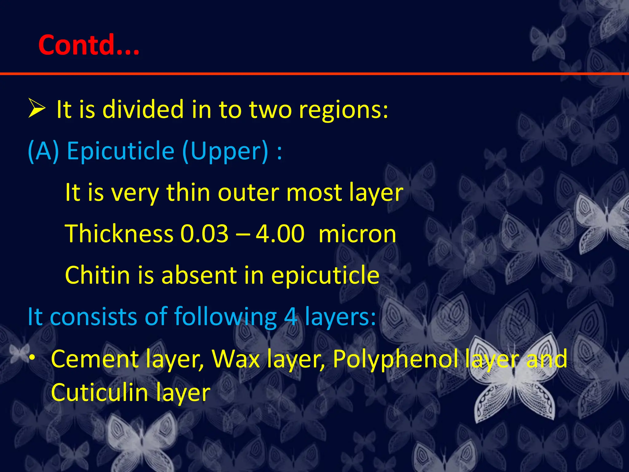 Insect body wall is called as Integument or Exoskeleton insect ...