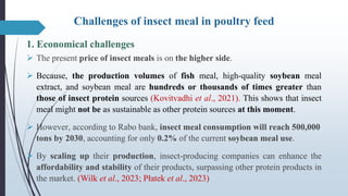 Insect Meal as an Alternative Protein Source for poultry | PPTX
