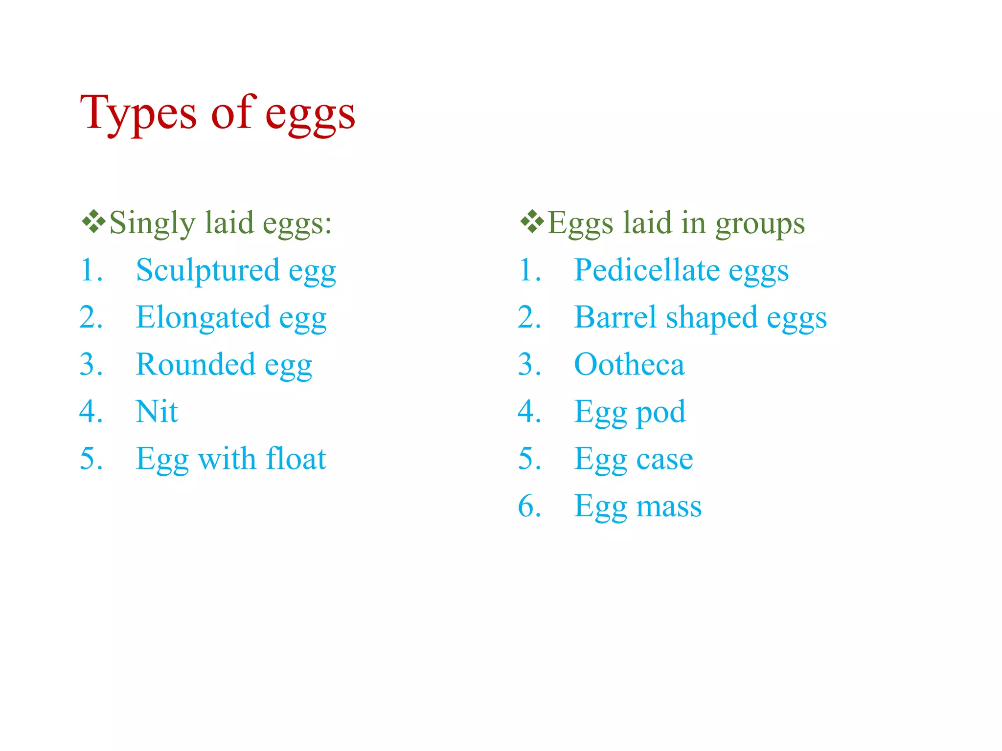Immature stages of insects and Its types (Classification) | PPTX