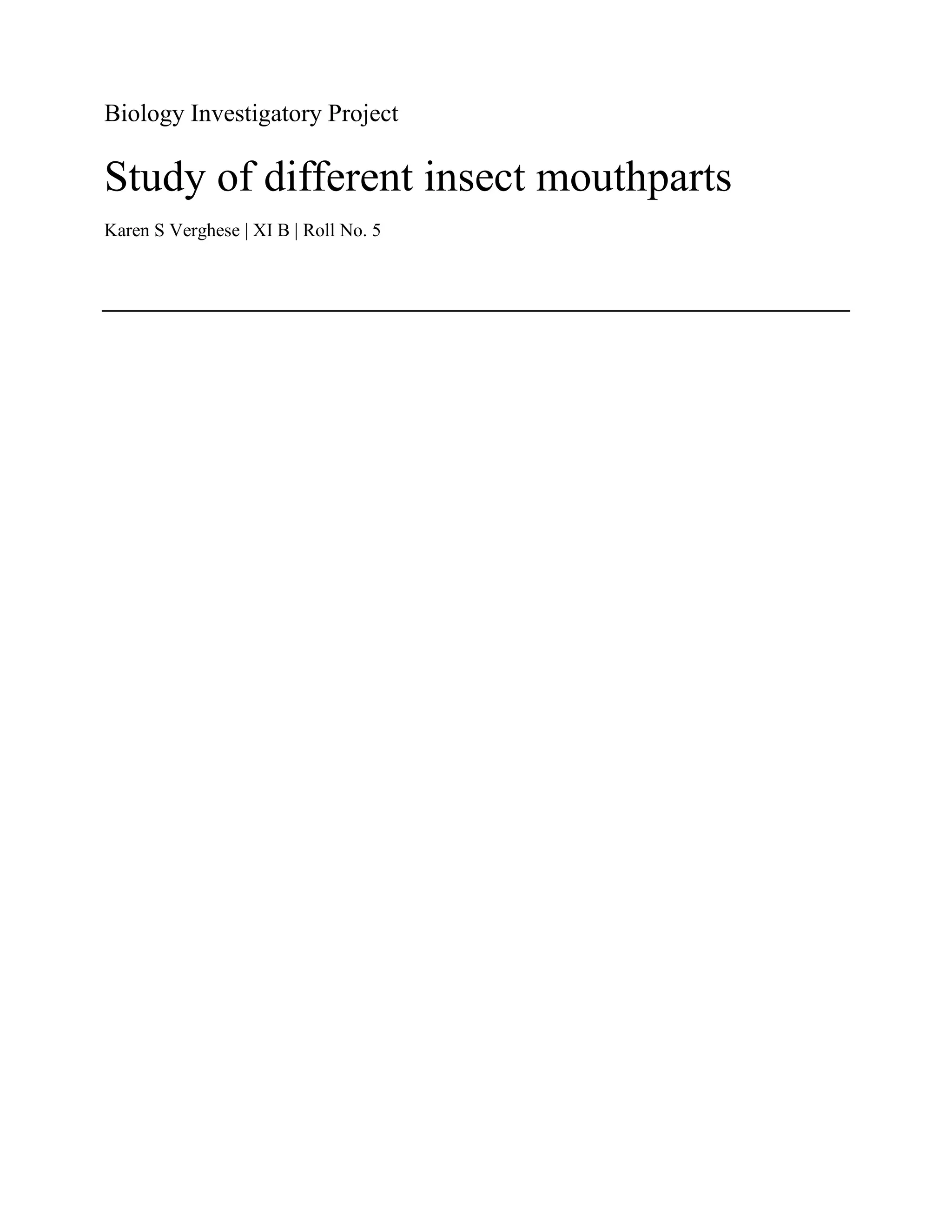 Insect mouthparts .docx