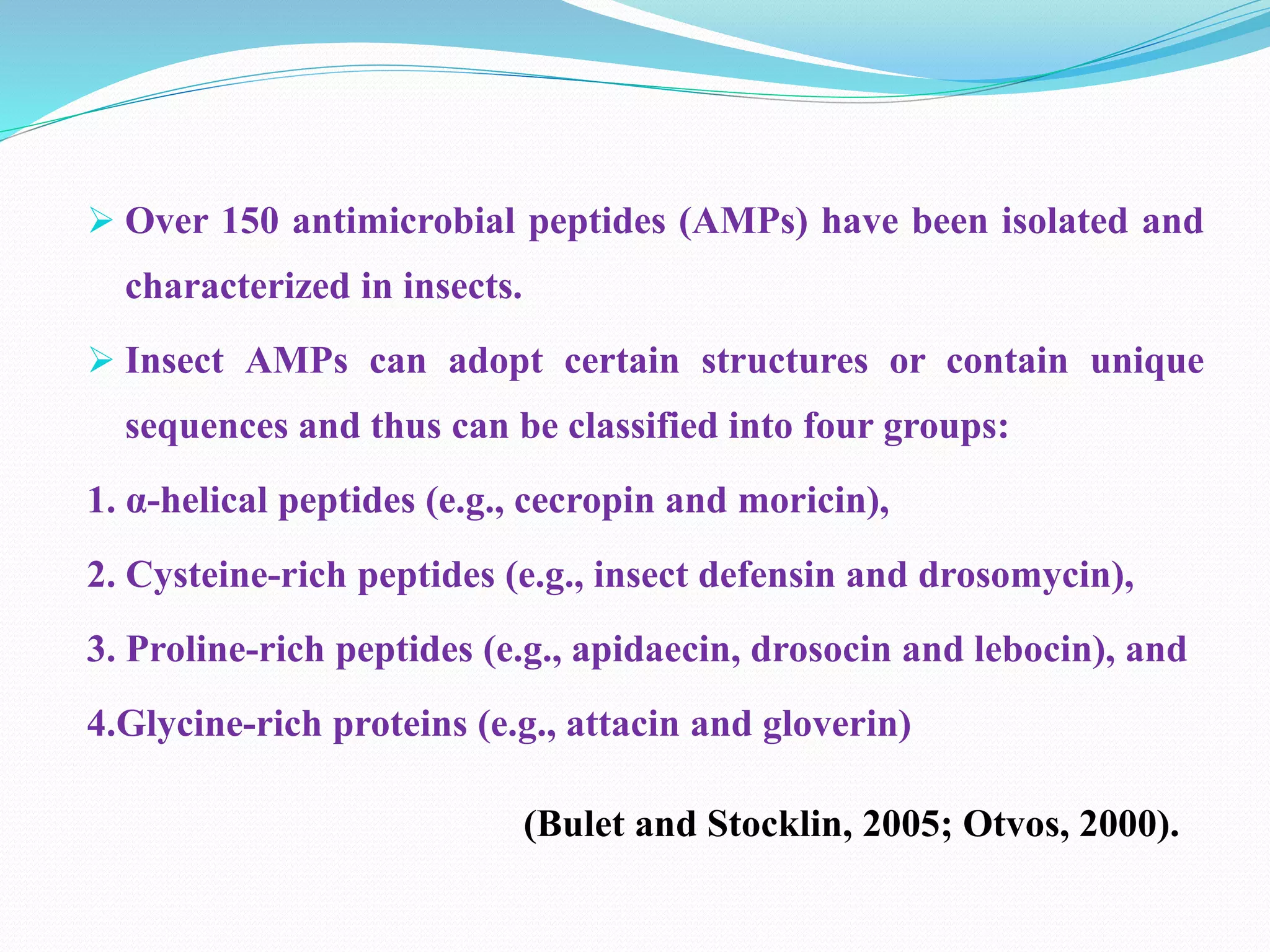 Signalling pathways for activating genes for antimicrobial peptides | PPTX | Chemistry | Science
