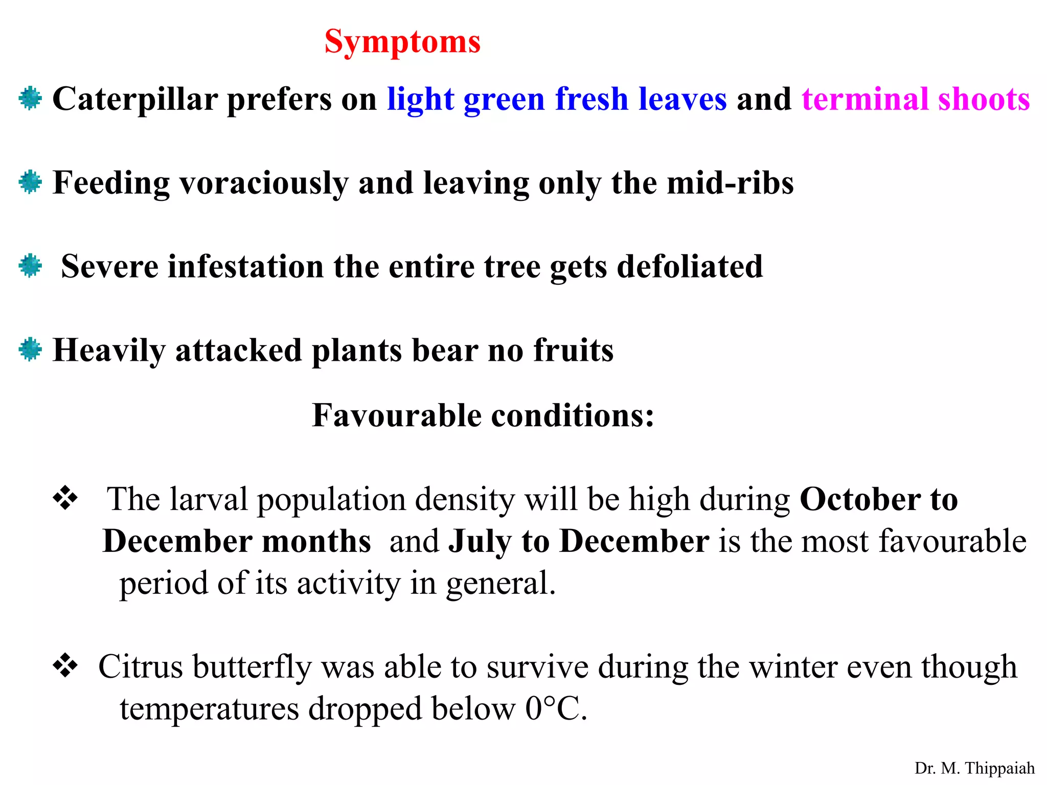 Insect pests of citrus and their control | PDF