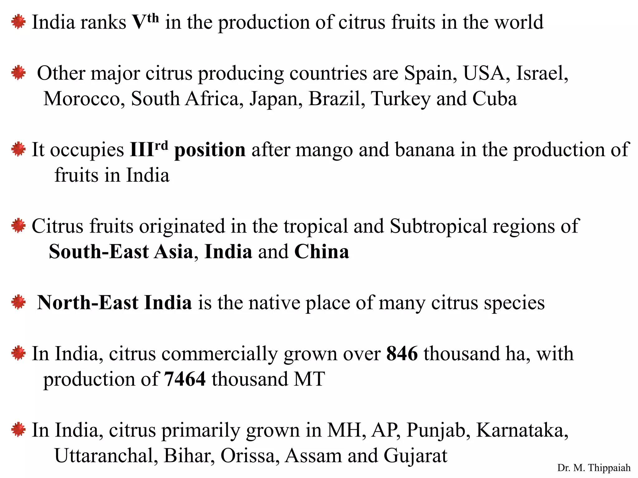Insect pests of citrus and their control | PDF