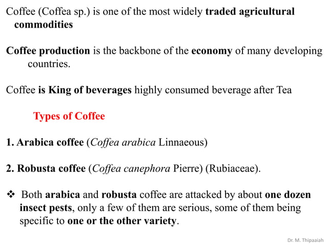 Insect pests of coffee | PDF | Gardening | Home & Garden