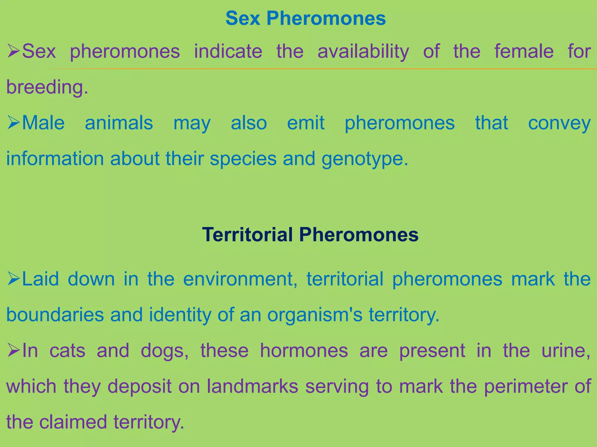 Insect Pheromones | PPTX