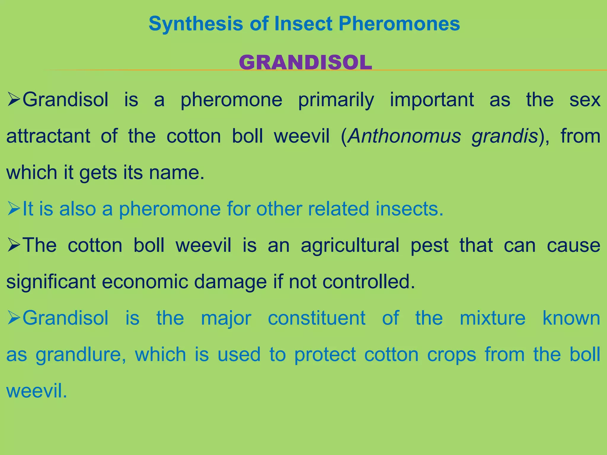Insect Pheromones | PPTX