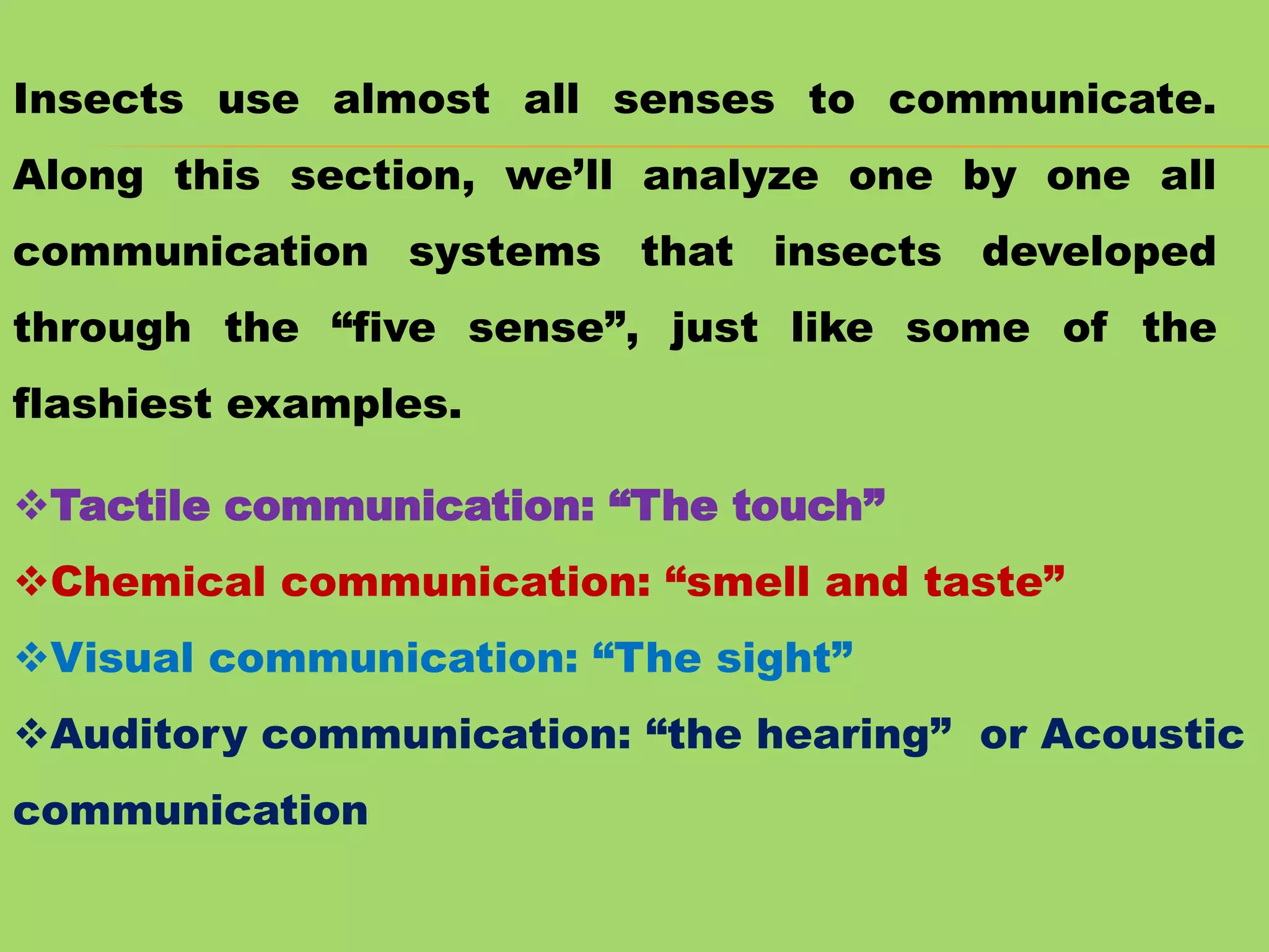 Insect Pheromones | PPTX