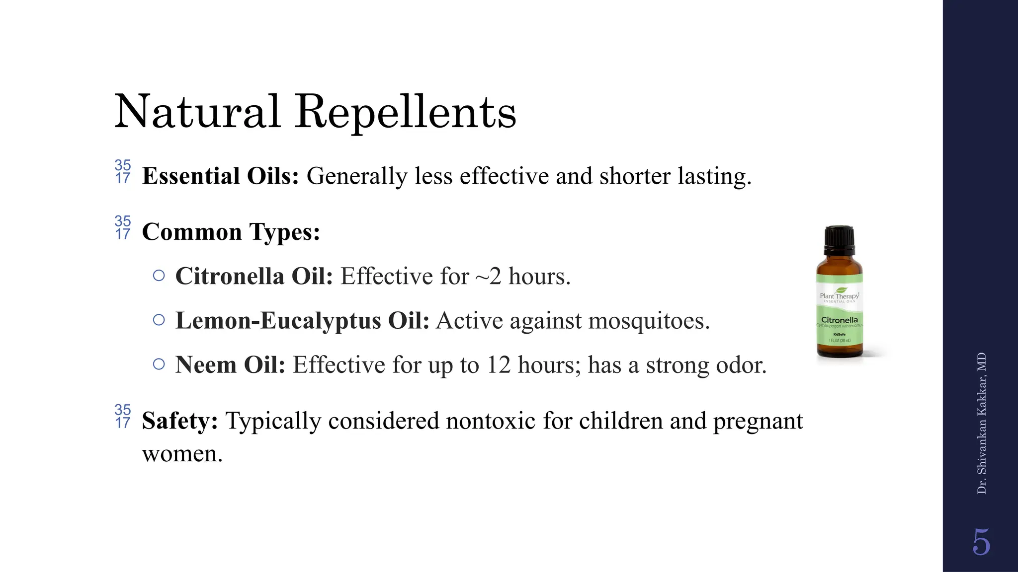 Insect Repellents: Types, Safety, and Proper Use | PPTX