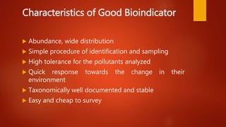 Insects as bioindicator of environmental pollution | PPTX