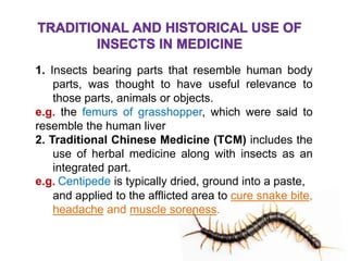 Insects as Medicine (Entomotherapy) | PPTX