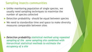 Insects biodiversity | PPTX