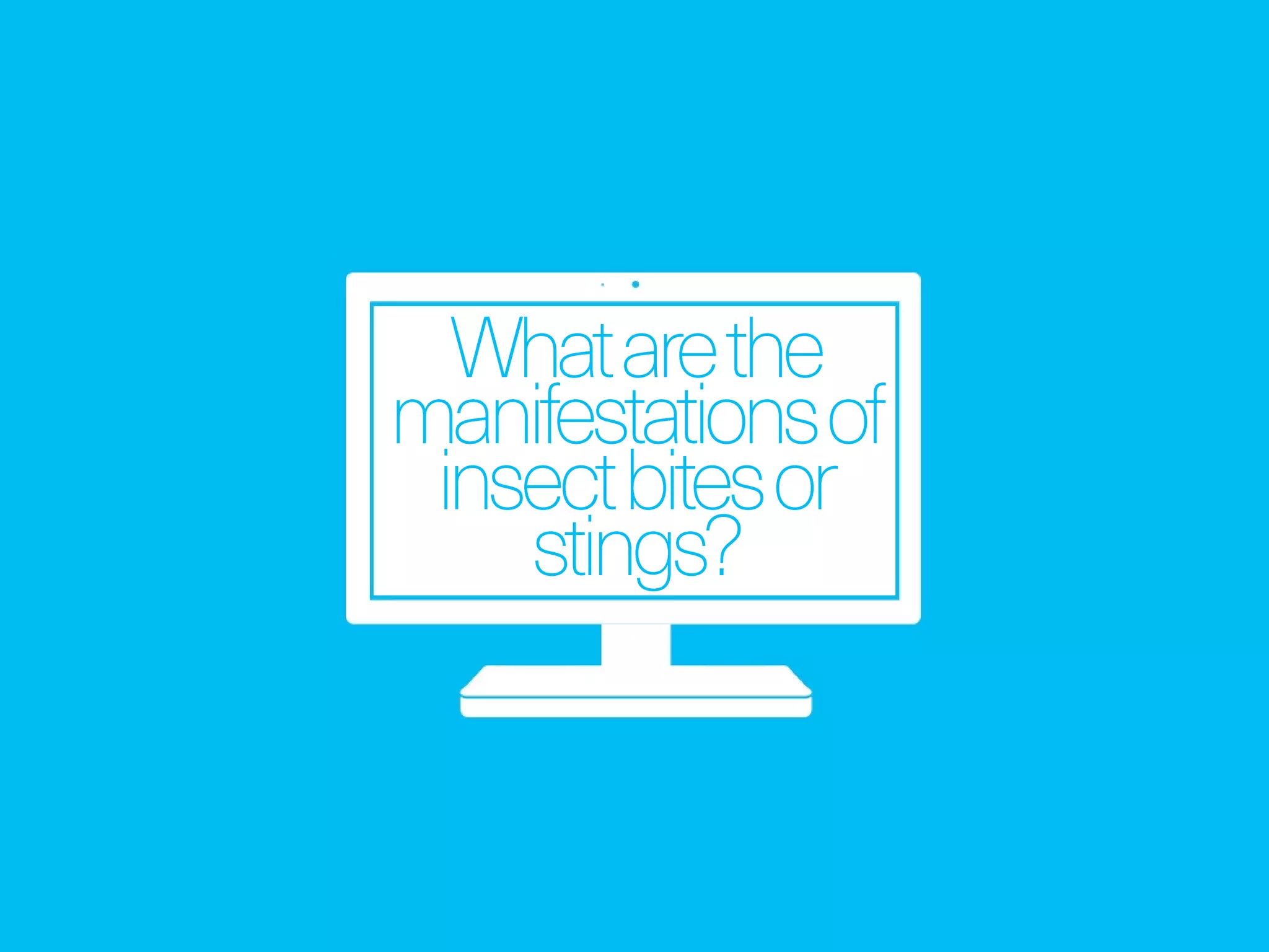 Insects Bites & Stings-Papular Urticaria | PDF