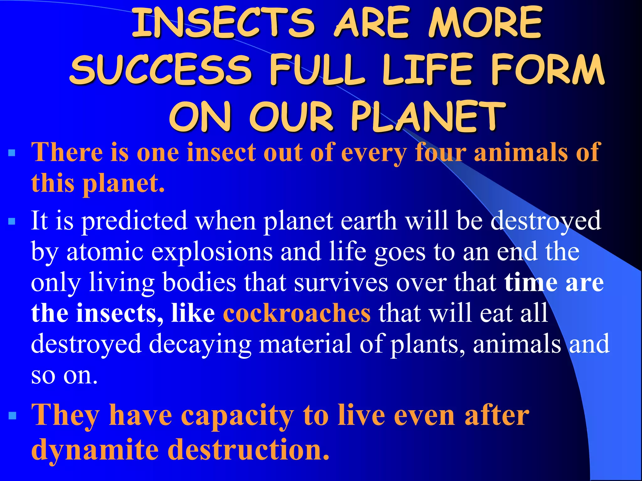 Insects study (Entomology) | PPT | Free Download