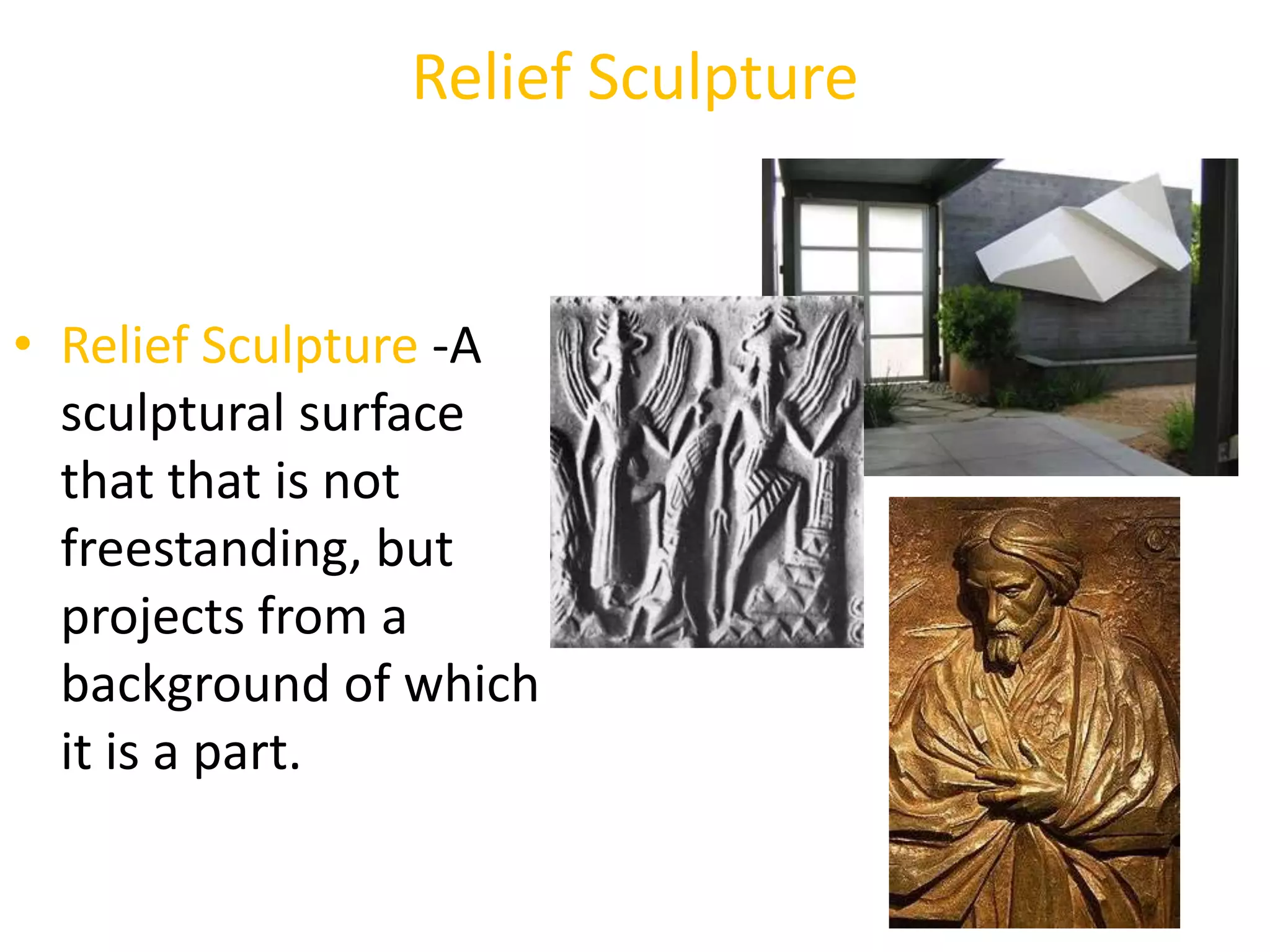 Introduction to Sculpture with images of bug sculpture | PPTX