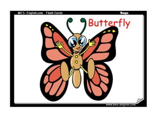 Insects in english (insetos em inglês) | PPT