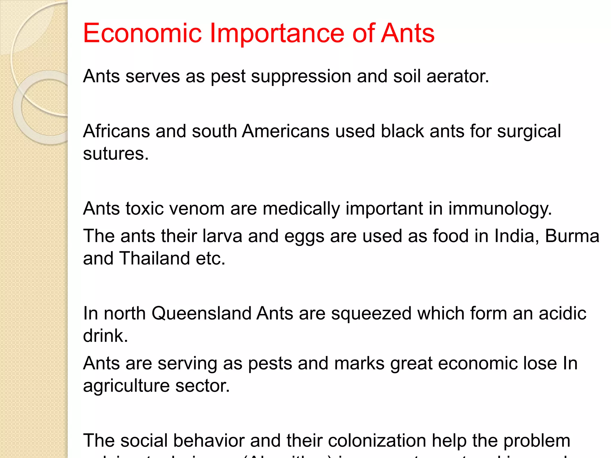Insects of medical and veterinary importance | PPTX