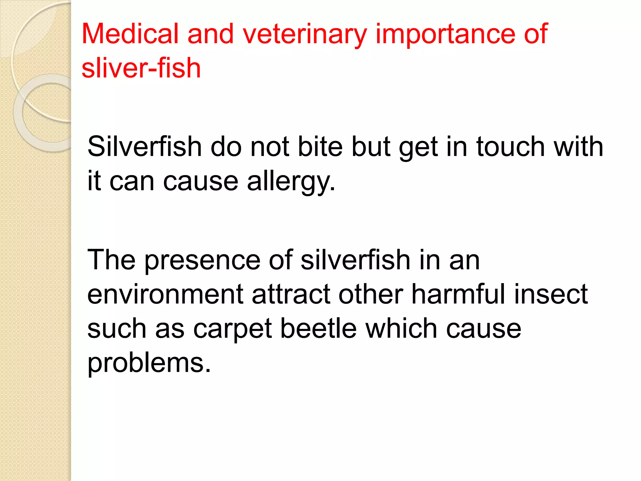 Insects of medical and veterinary importance | PPTX