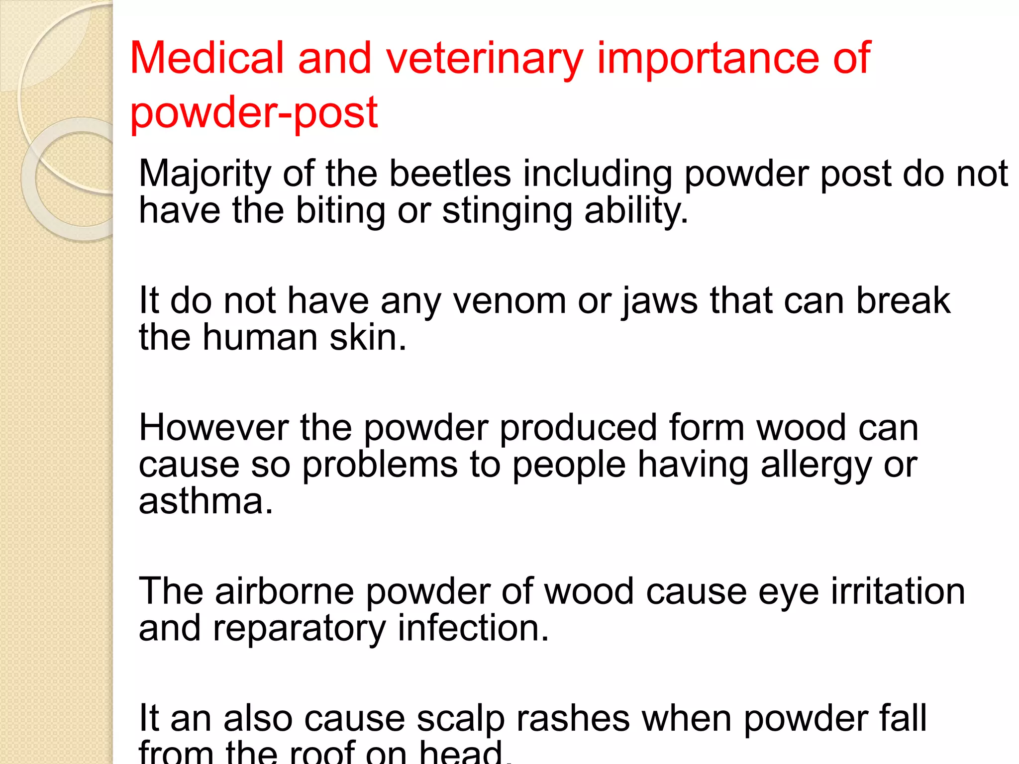 Insects of medical and veterinary importance | PPTX