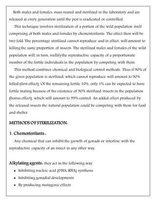 Insect sterility methods | DOCX