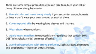 Insect Sting and bite management.pptx
