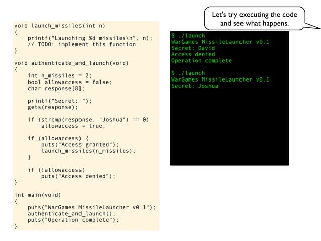 Insecure Coding In C And C Ppt 9496