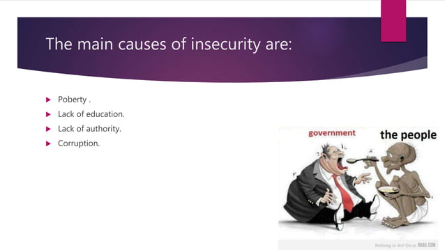 Insecurity activity 9 Human Being | PPTX | Crime & Harmful Acts to ...