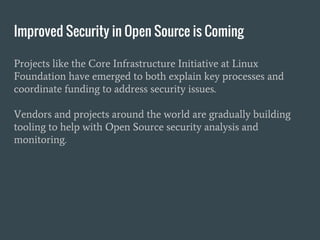 (In)security in Open Source | PPT