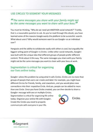 InSegment - How to Market Your Business on Google | PDF