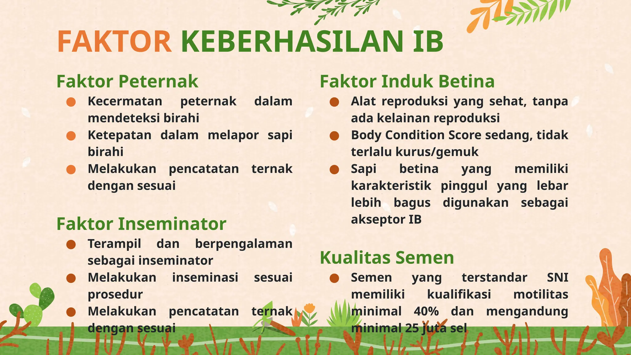 Inseminasi Buatan pada hewan sapi betina.pptx