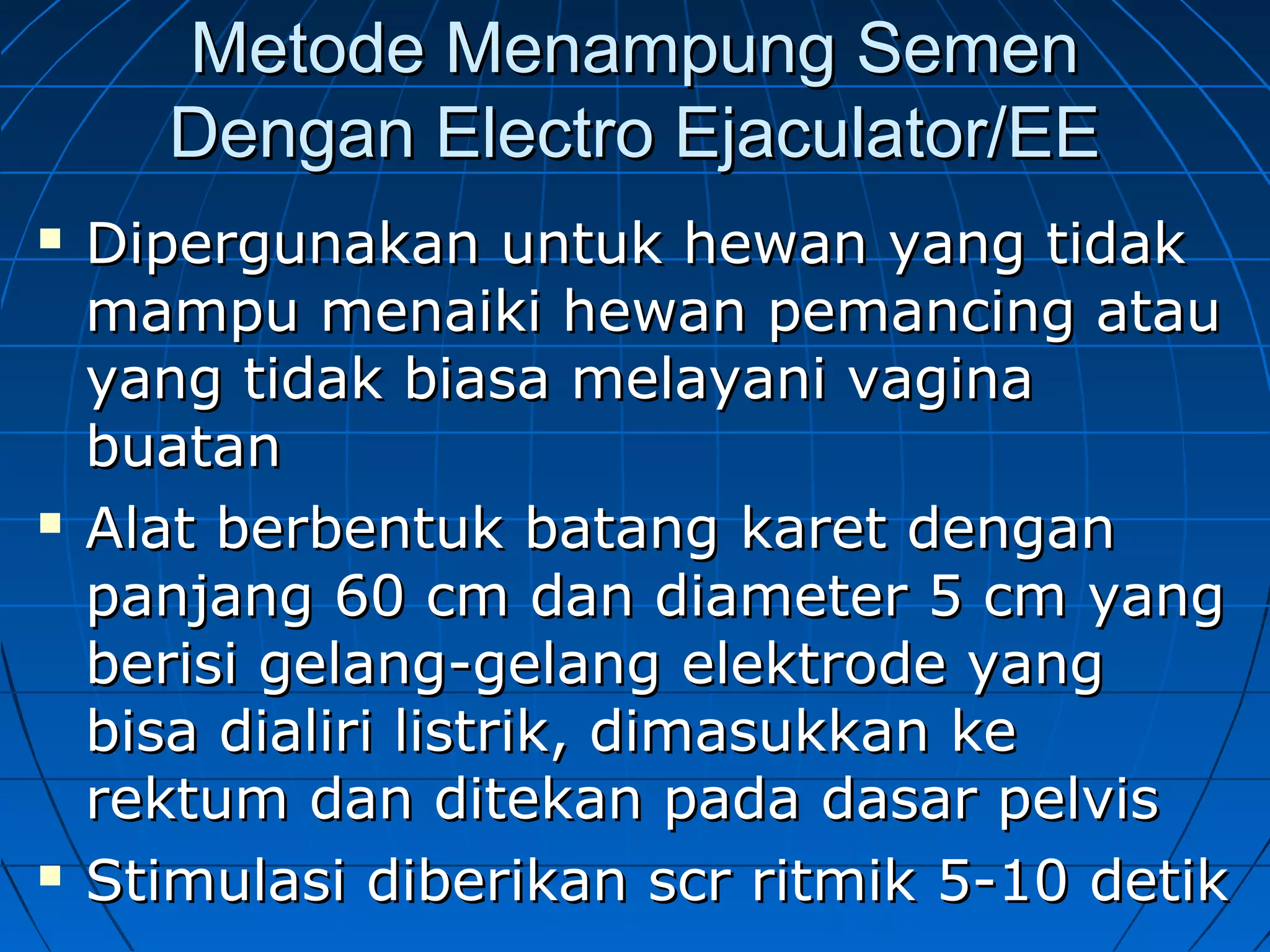 Inseminasi buatan pada sapi | PPT