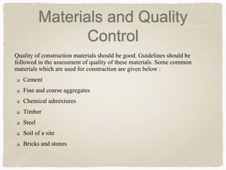Insepction and quality control | PPTX
