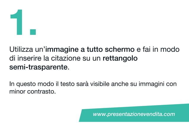 7 Idee per inserire una citazione nella tua presentazione