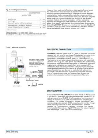 Insersion type Radar Level Transmitter ELGWR 40 | PDF