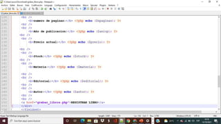 Insertar datos desde formulario web usando php | PPT