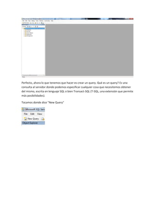 Insertar editarborrar registros sql_server_tutorial 2015 | PDF