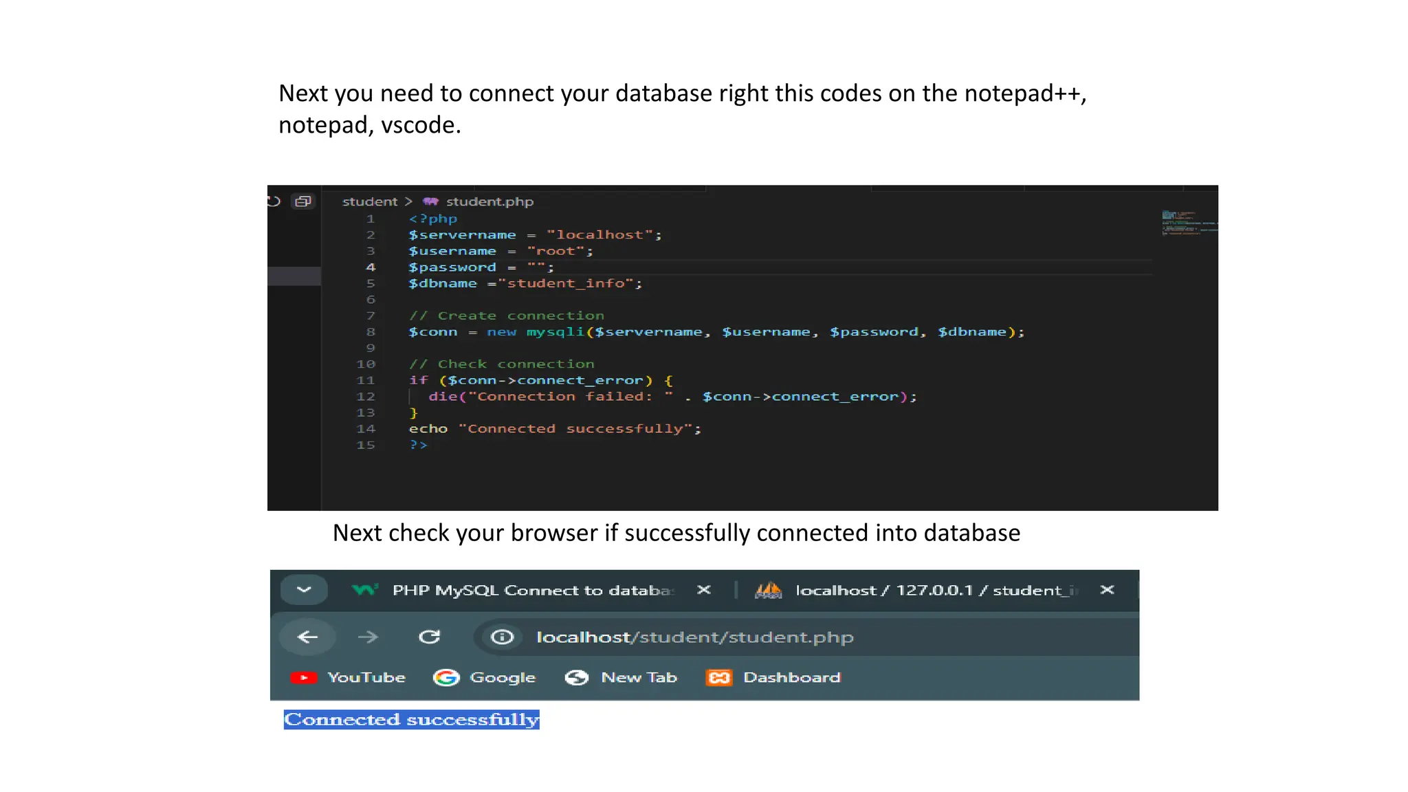 Inserting data using XAMPP and VS studio.pptx
