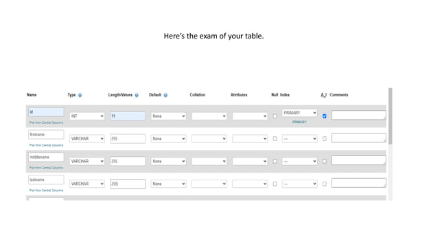 Inserting data using XAMPP and VS studio.pptx